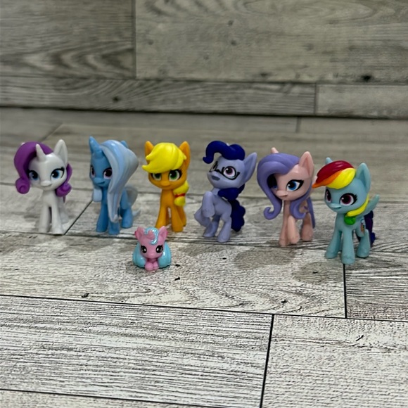 My Little Pony | Toys | My Little Pony Mini Pony Figures Lot Of 7 ...